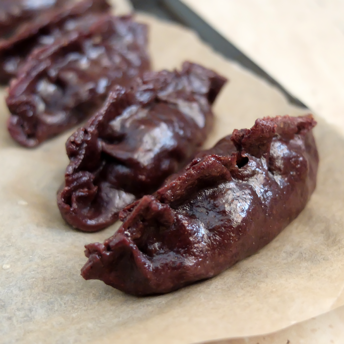 Buckwheat blood dumplings stuffed with mushrooms – THE RED CELLAR